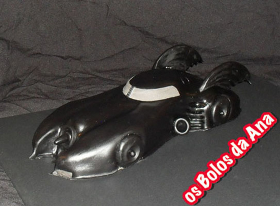 Batmobile And Batcave Cake - CakeCentral.com