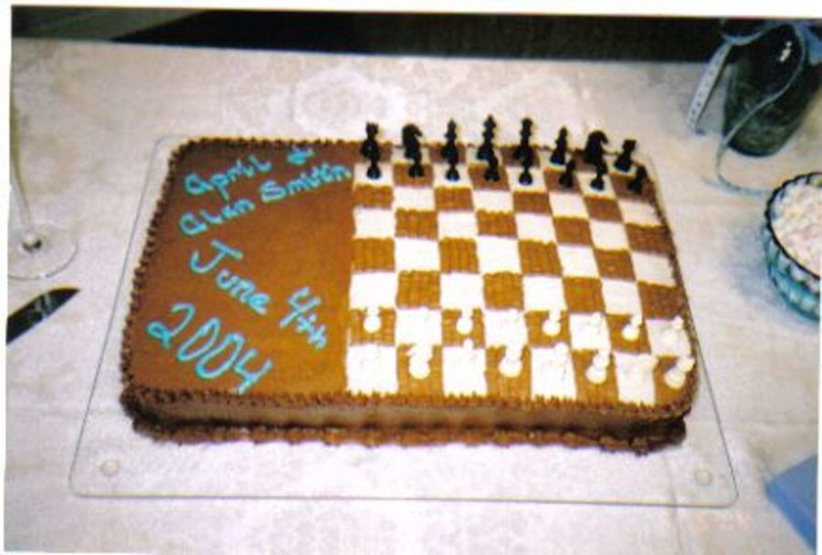 Chess Board Cake - CakeCentral.com
