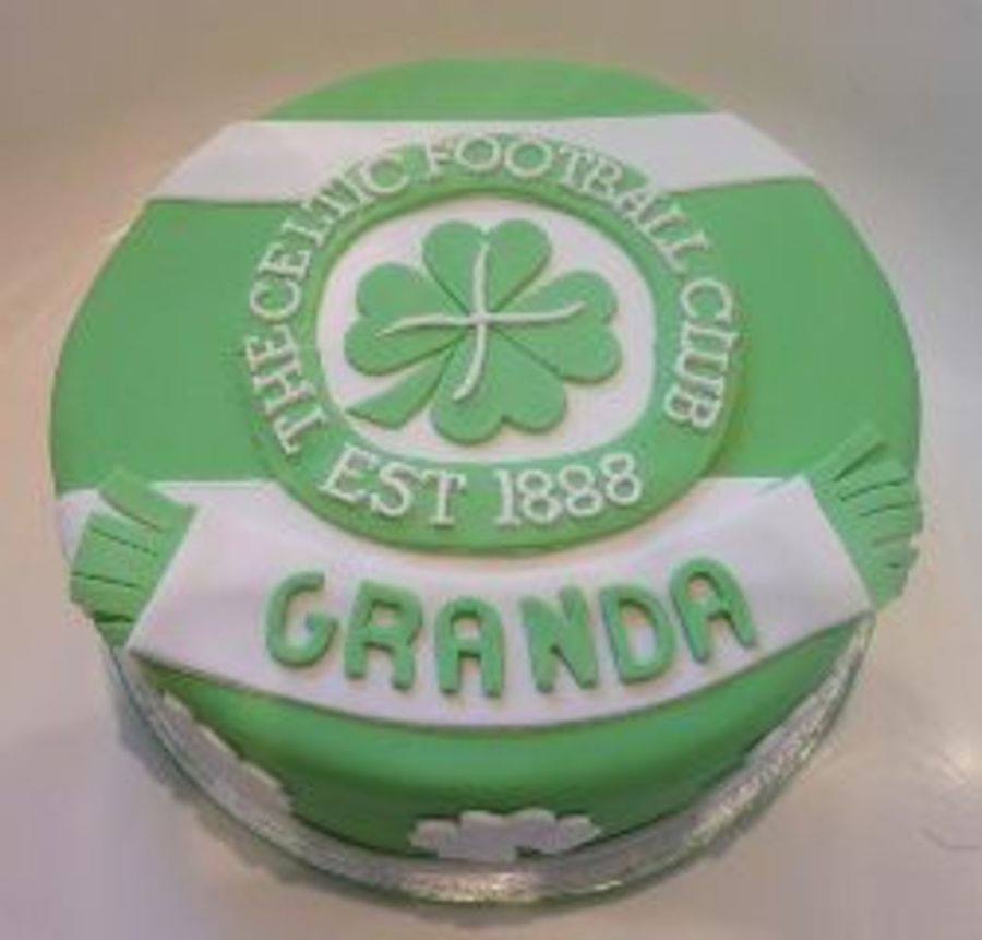 Celtic Football Cake - CakeCentral.com
