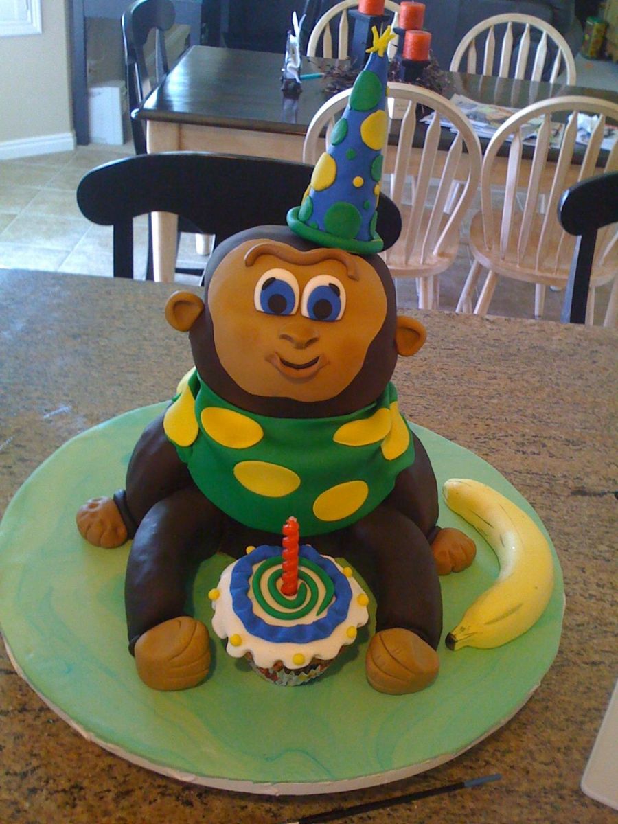 Monkey's 1St Birthday! - CakeCentral.com