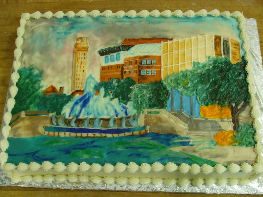 University Of Texas Cake - CakeCentral.com
