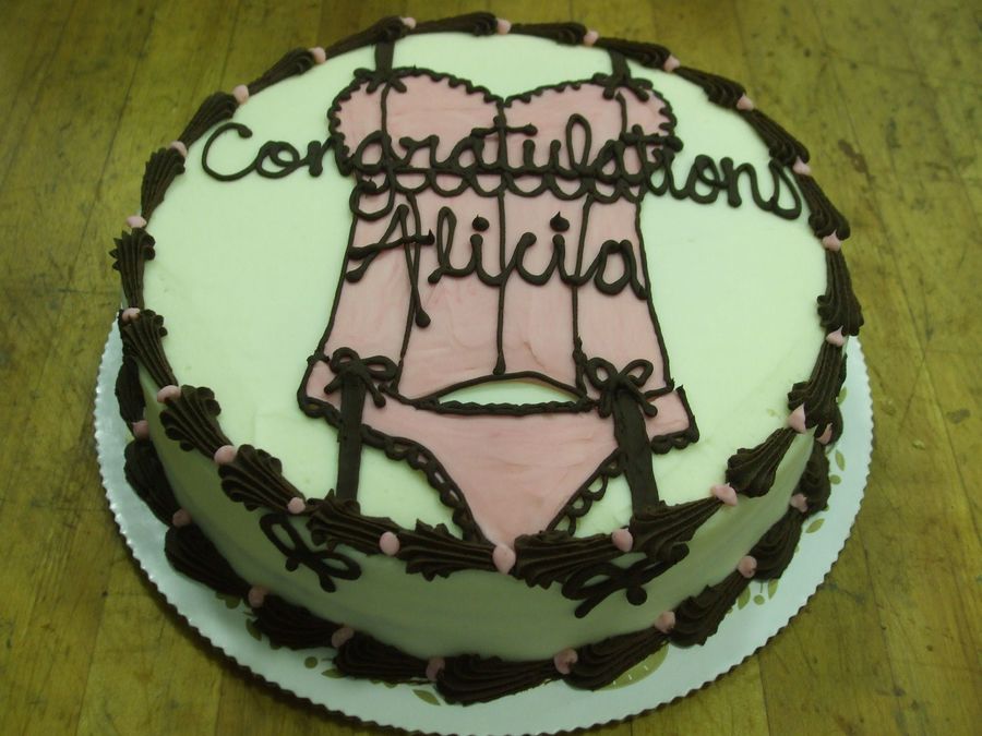 Lingerie Cake - CakeCentral.com