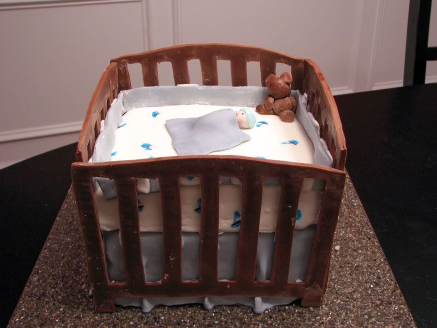 Crib Cake - CakeCentral.com