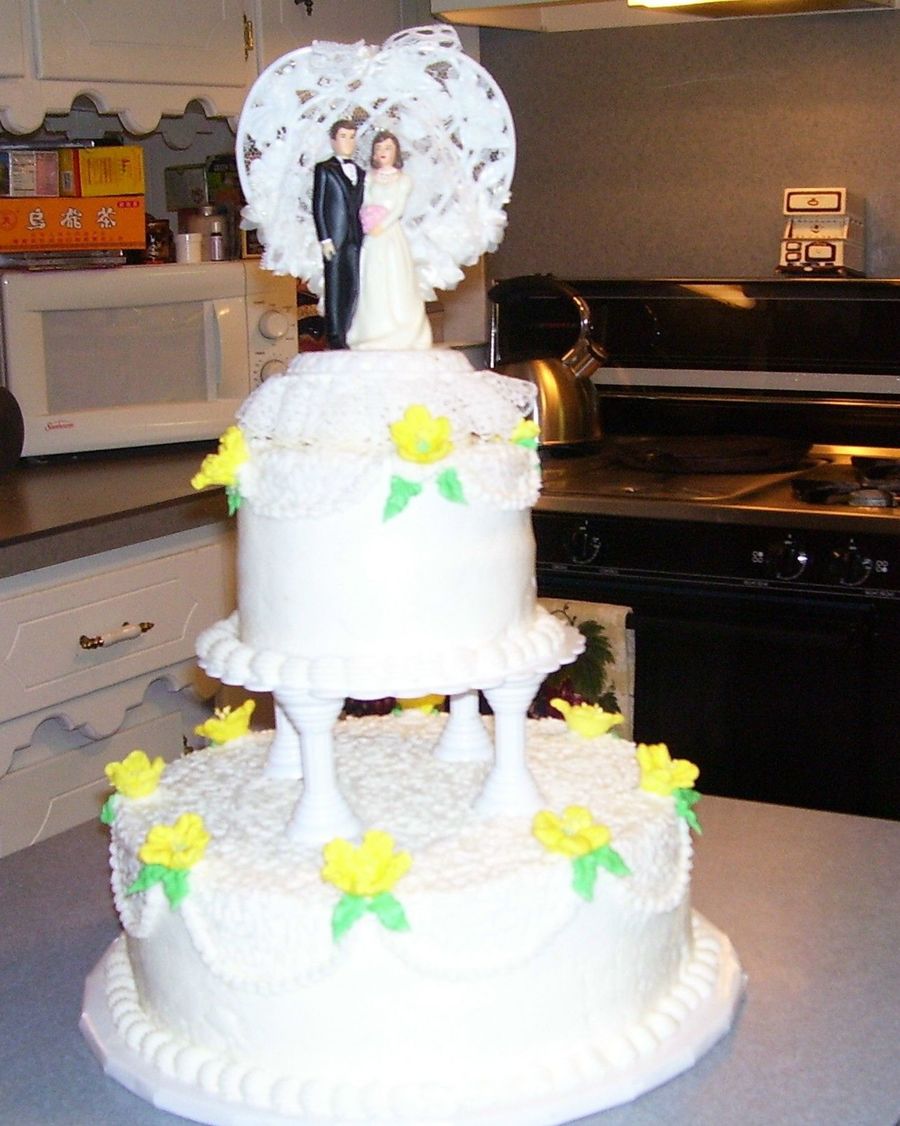 Third Wedding Class Cake - CakeCentral.com