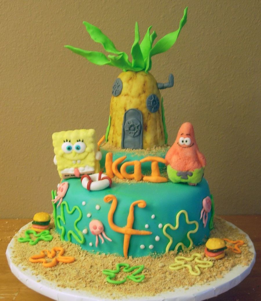 Spongebob Squarepants Cake - CakeCentral.com