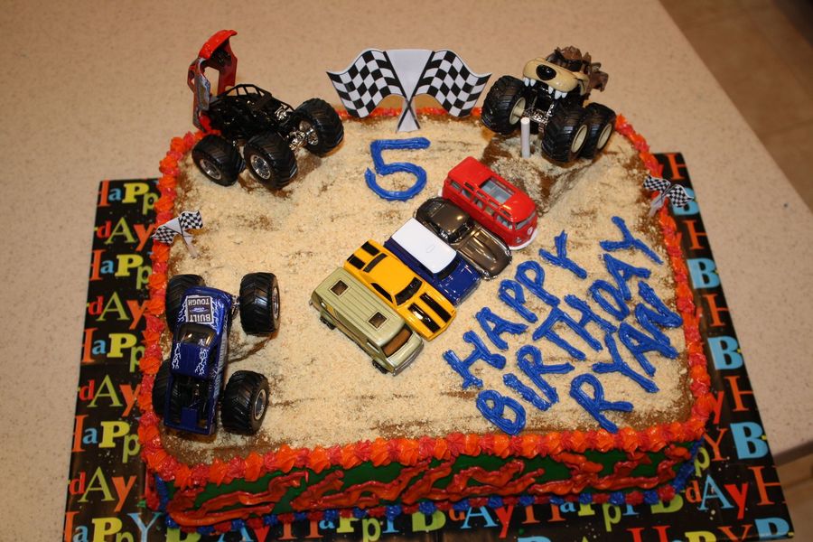 Monster Jam Truck Cake - CakeCentral.com