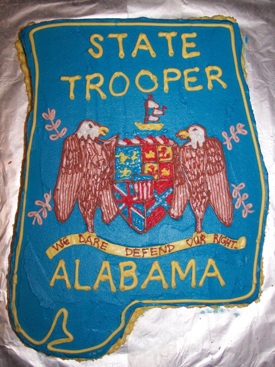 Alabama State Trooper Seal - CakeCentral.com