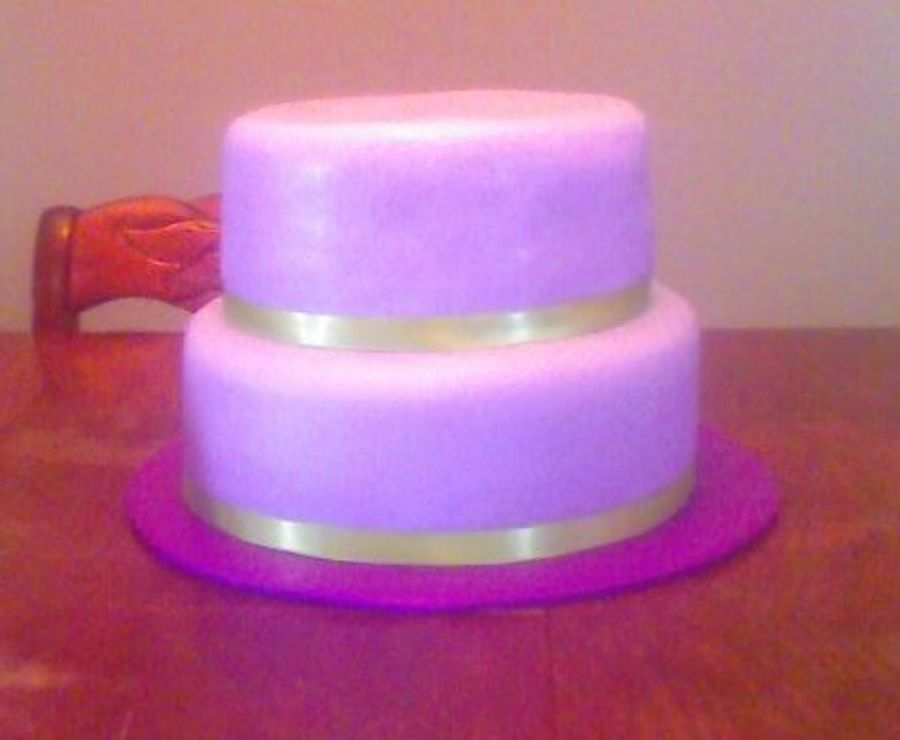 Boring Purple One. - CakeCentral.com