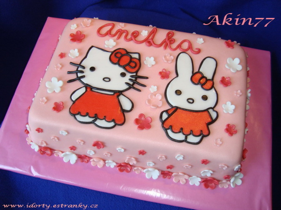 Hello Kitty And Kathy - CakeCentral.com