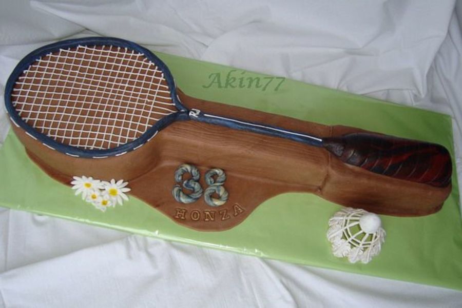 Badminton Cake - CakeCentral.com