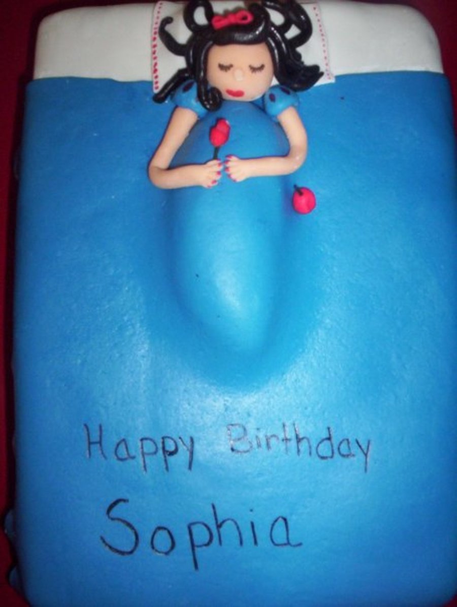 Sophia's Snow White Cake - CakeCentral.com