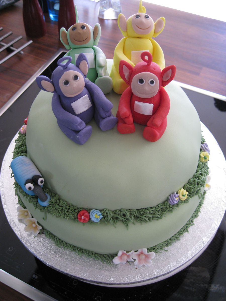 Teletubbies Cake - CakeCentral.com