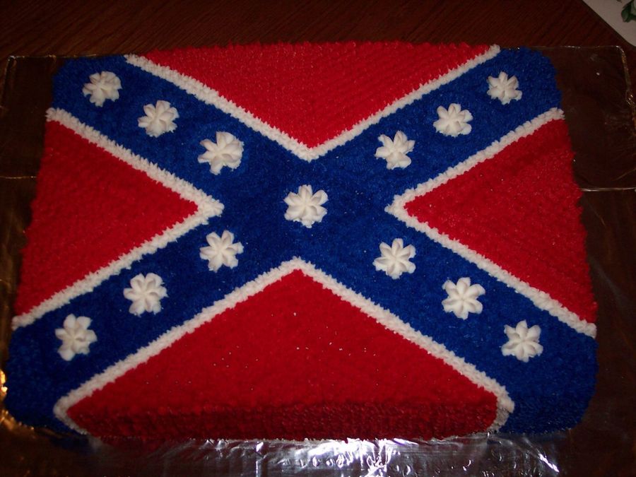 Confederate Flag - CakeCentral.com