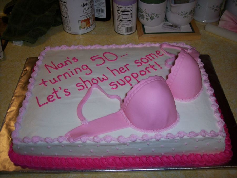 Bra Cake - CakeCentral.com