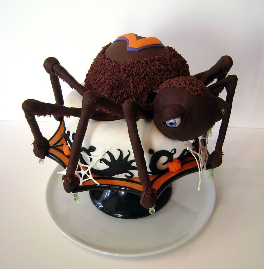 Spider Cake - CakeCentral.com