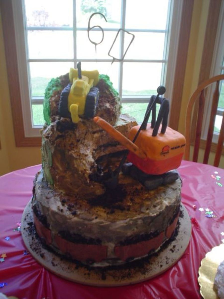 Coal Mining Birthday - CakeCentral.com