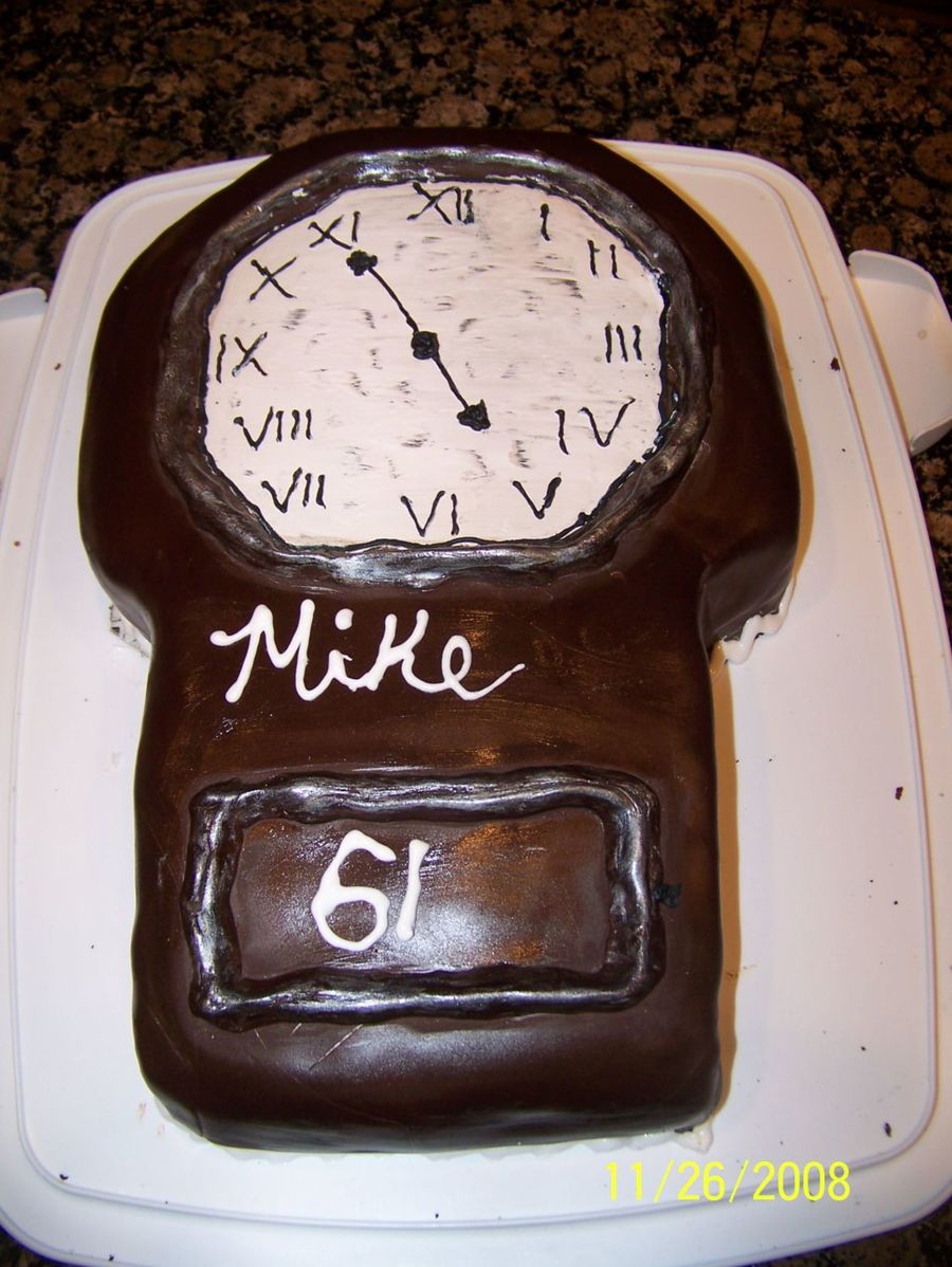 Clock Cake - CakeCentral.com