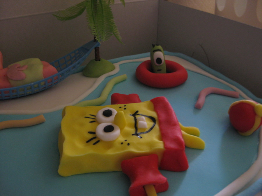 Spongebob And Friends Pool Party - CakeCentral.com