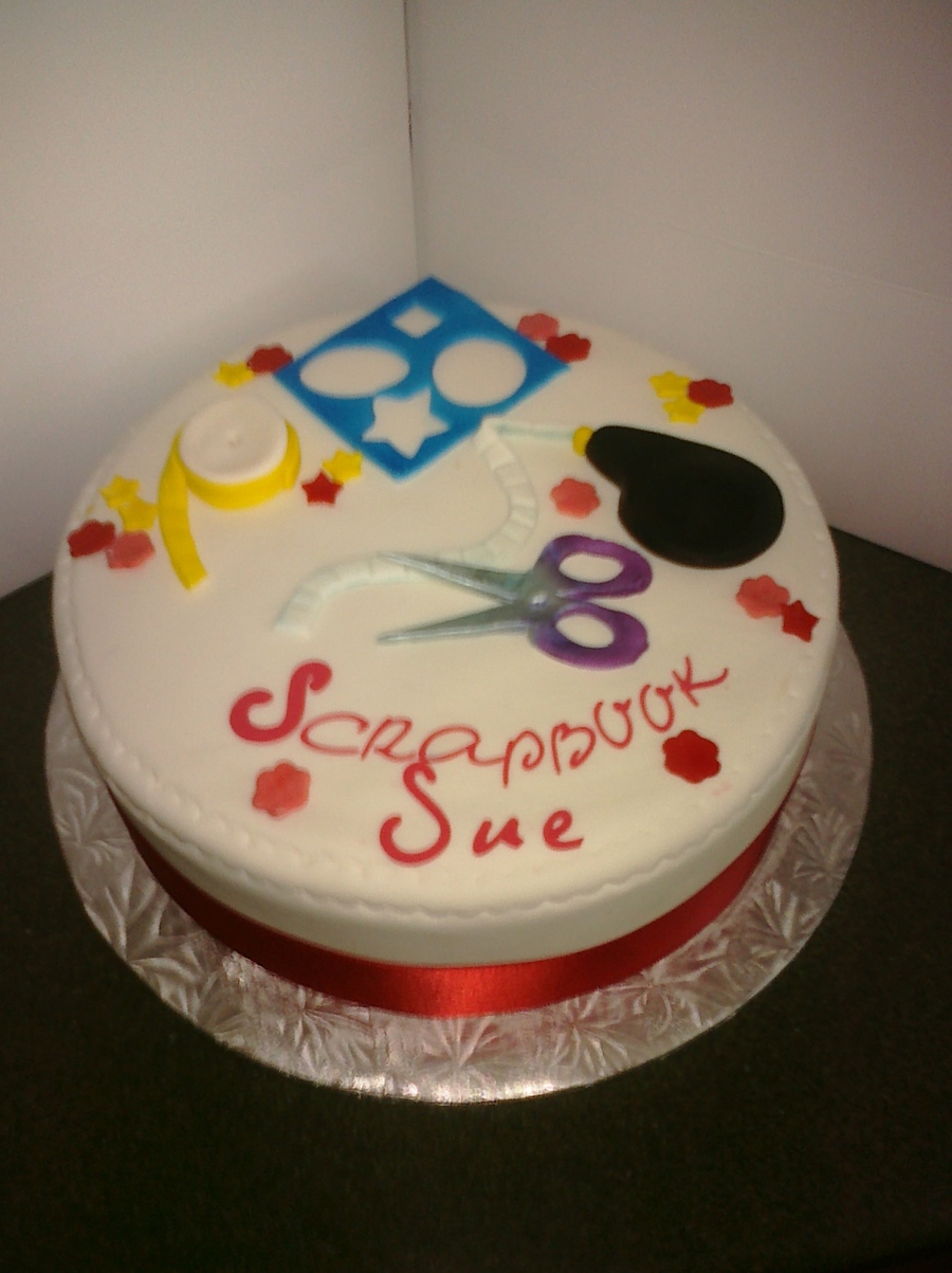 Scrapbook Anniversary - CakeCentral.com