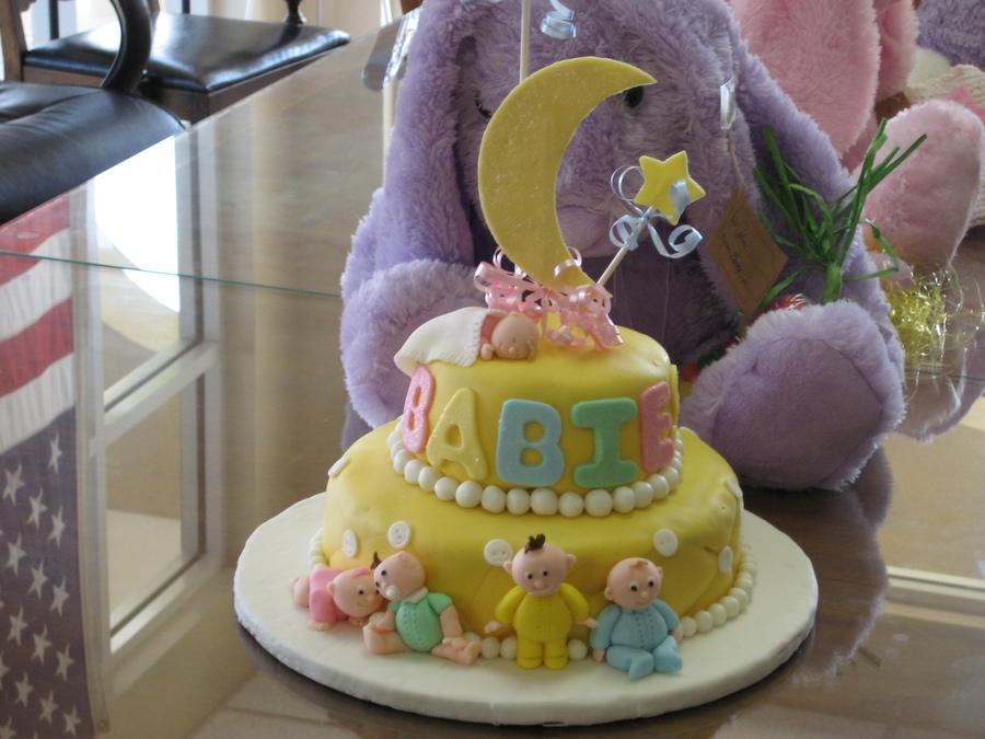 Baby Show Cake - CakeCentral.com