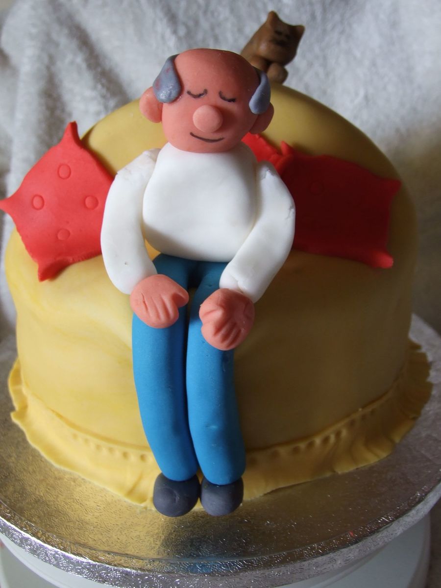 Chair Birthday Cake - CakeCentral.com