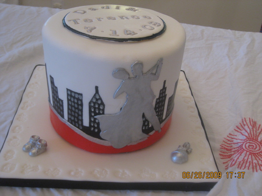 Manhattan Skyline Cake - CakeCentral.com
