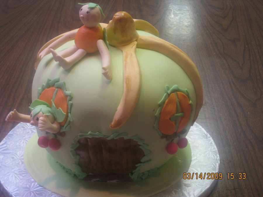 Fruit Fairy Cake - CakeCentral.com