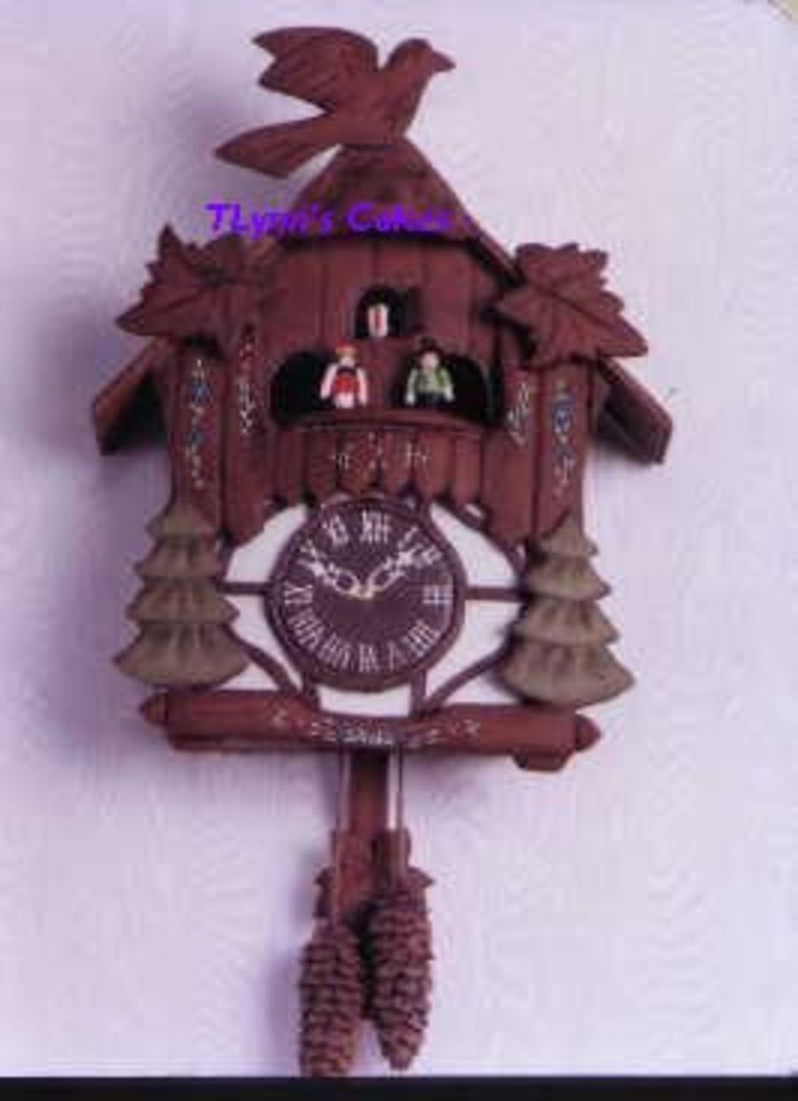 Gingerbread Cuckoo Clock - CakeCentral.com