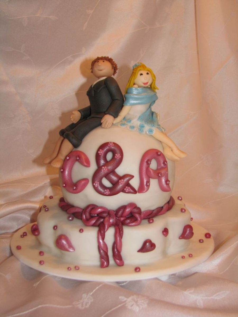 Ball Wedding Cake - CakeCentral.com