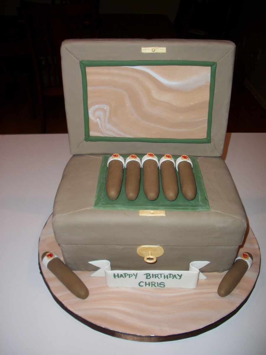 Cigar Humidor - CakeCentral.com