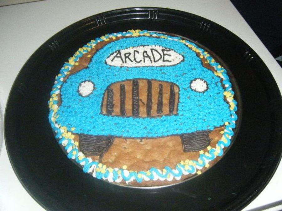 Driving School Cookie Cake - CakeCentral.com