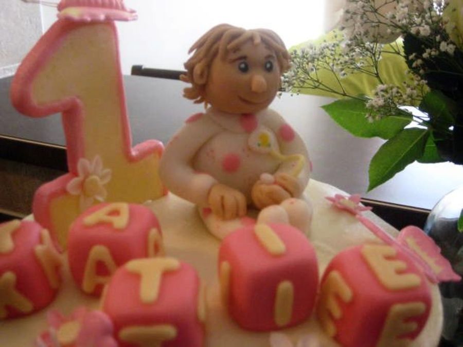 Girl Holding Pacifier - CakeCentral.com