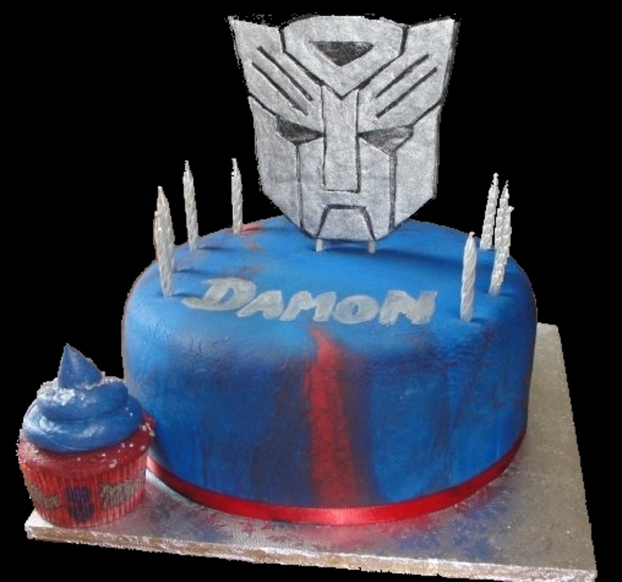 Autobot Birthday - CakeCentral.com