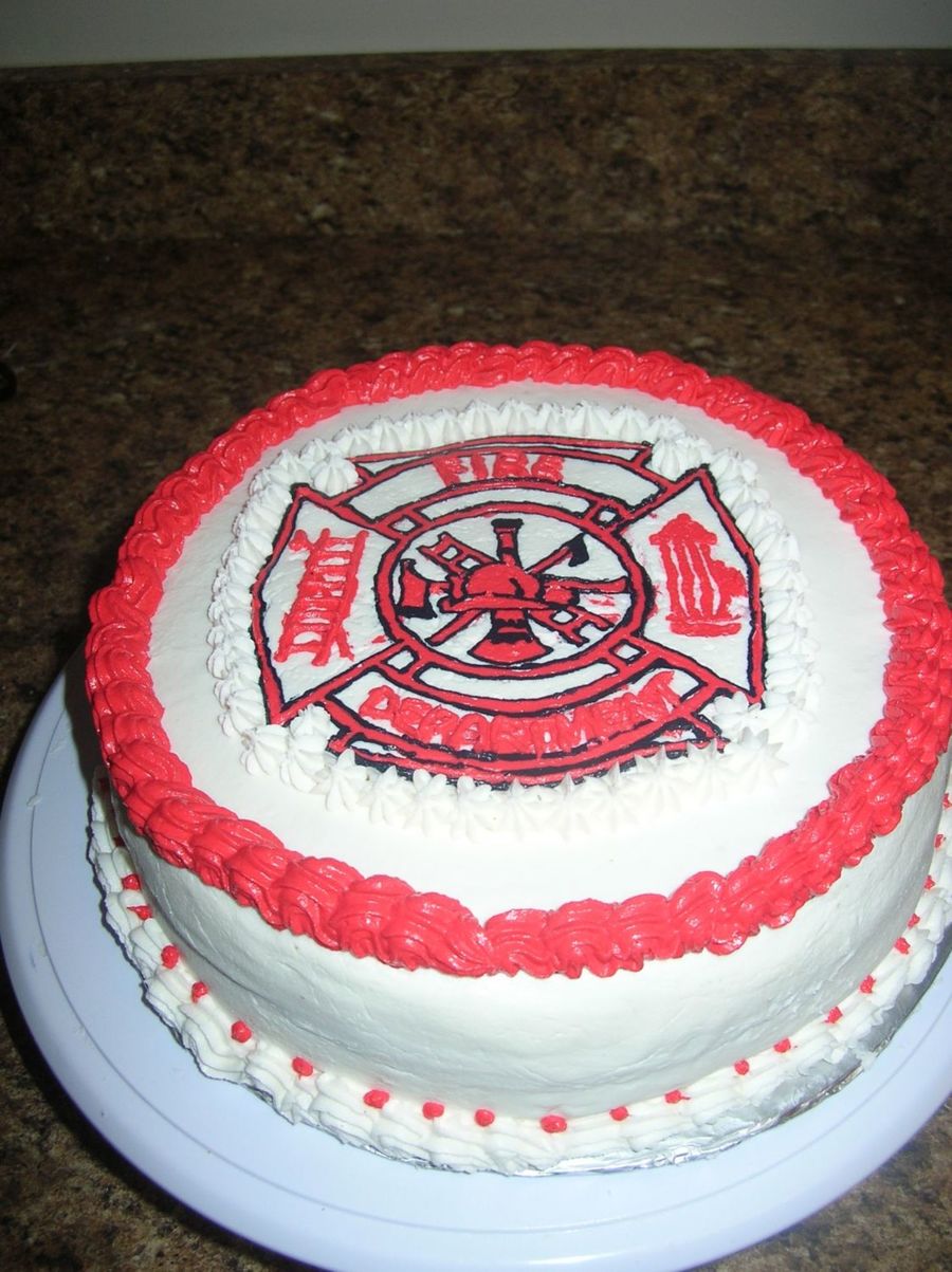 Fire Department Cake - CakeCentral.com