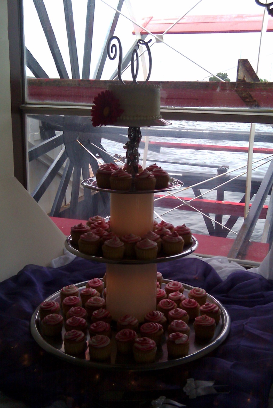 Cupcake Wedding Tower - CakeCentral.com