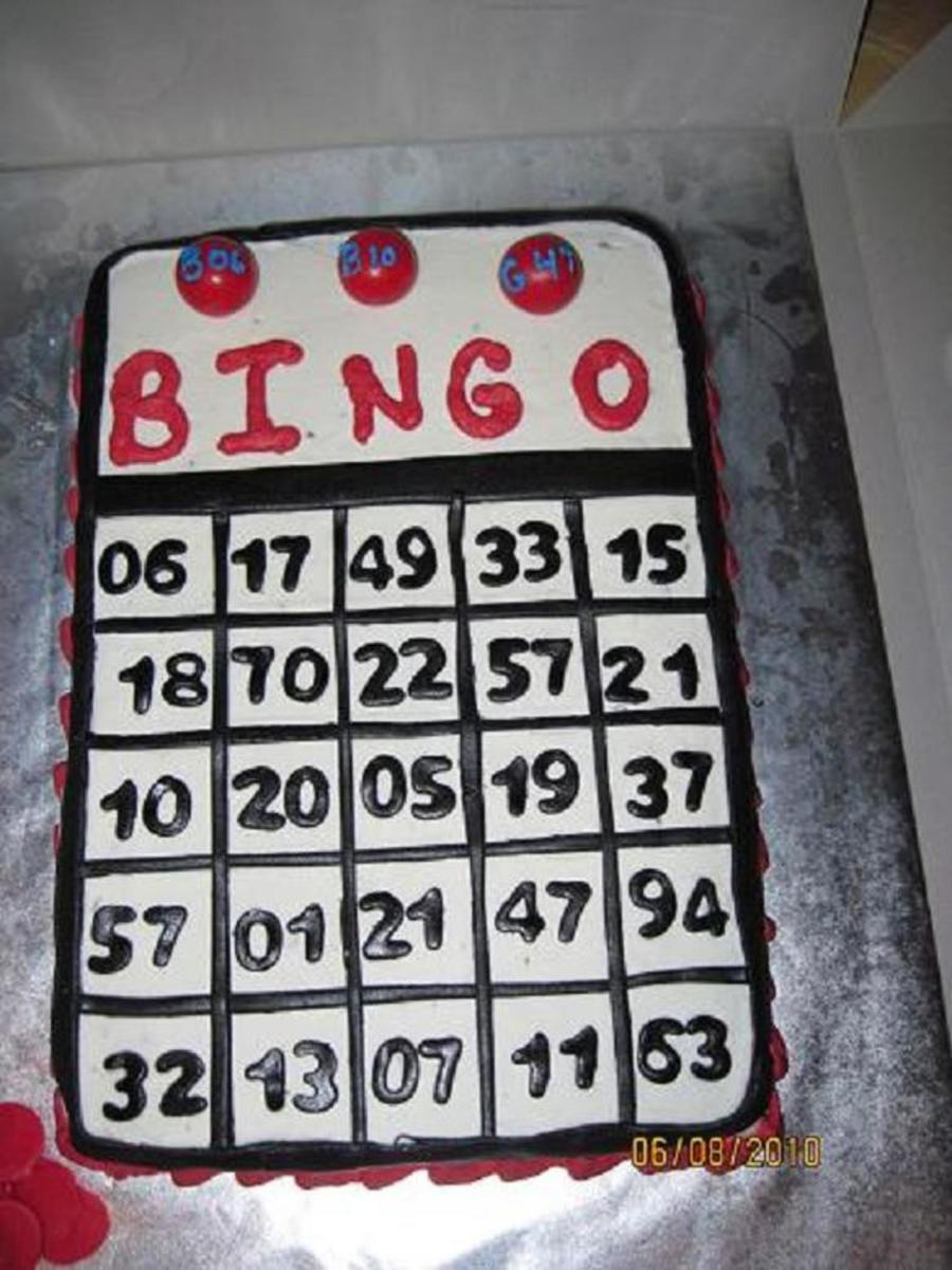 Bingo Card - CakeCentral.com