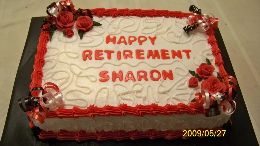 Happy Retirement - CakeCentral.com