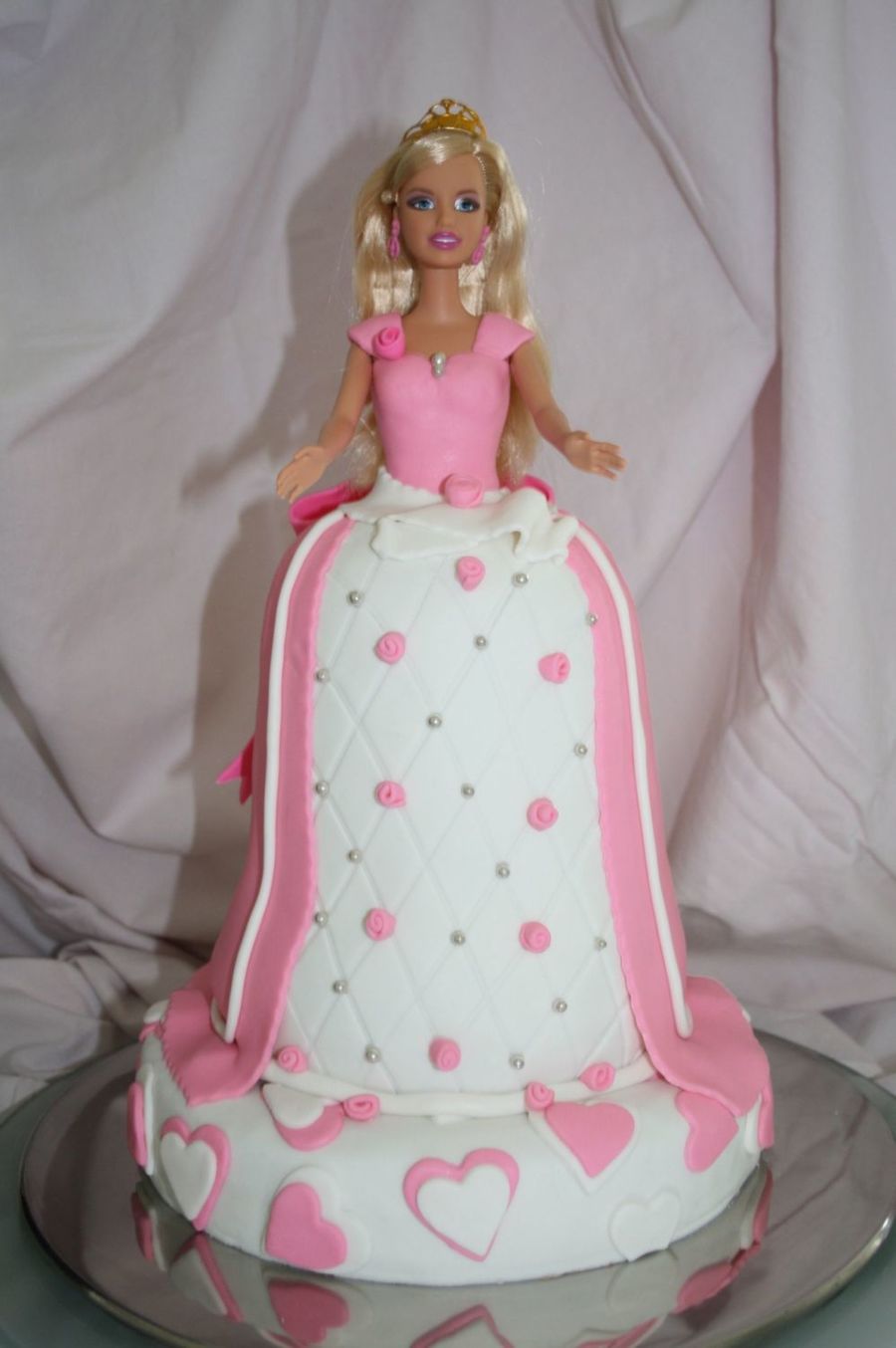 Princess-Barbie Cake - CakeCentral.com