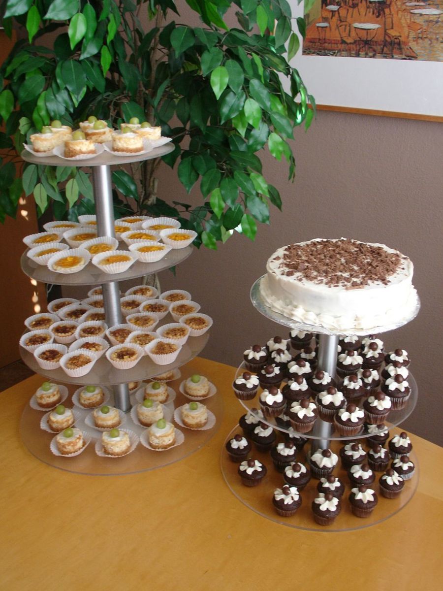 Double Mini Cake Tower - CakeCentral.com