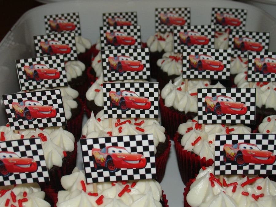 Cars Cupcake Parade - CakeCentral.com