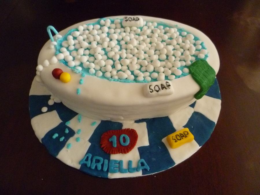 Bubble Bath Cake - CakeCentral.com