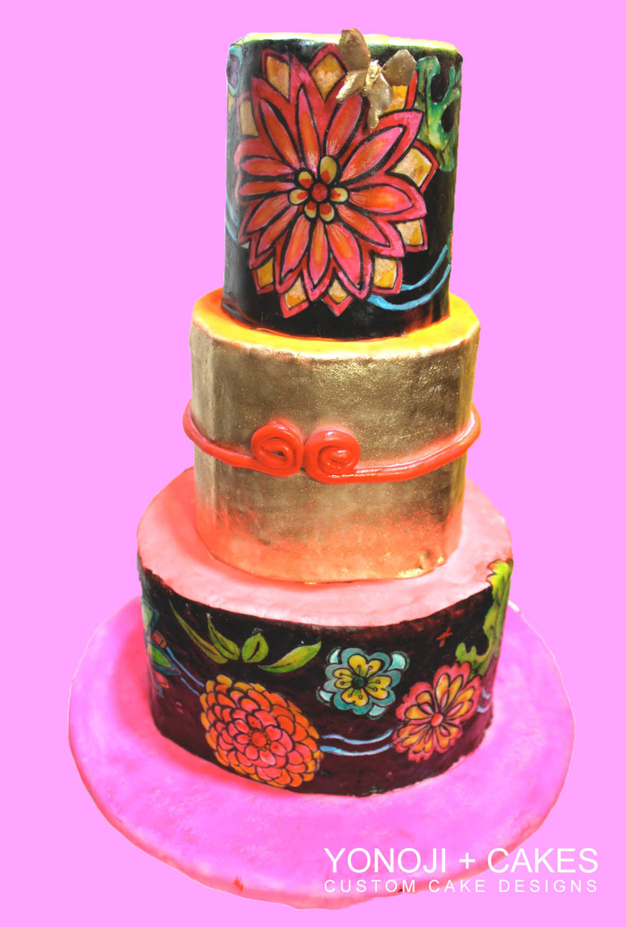 The Japan Kimono Cake - CakeCentral.com