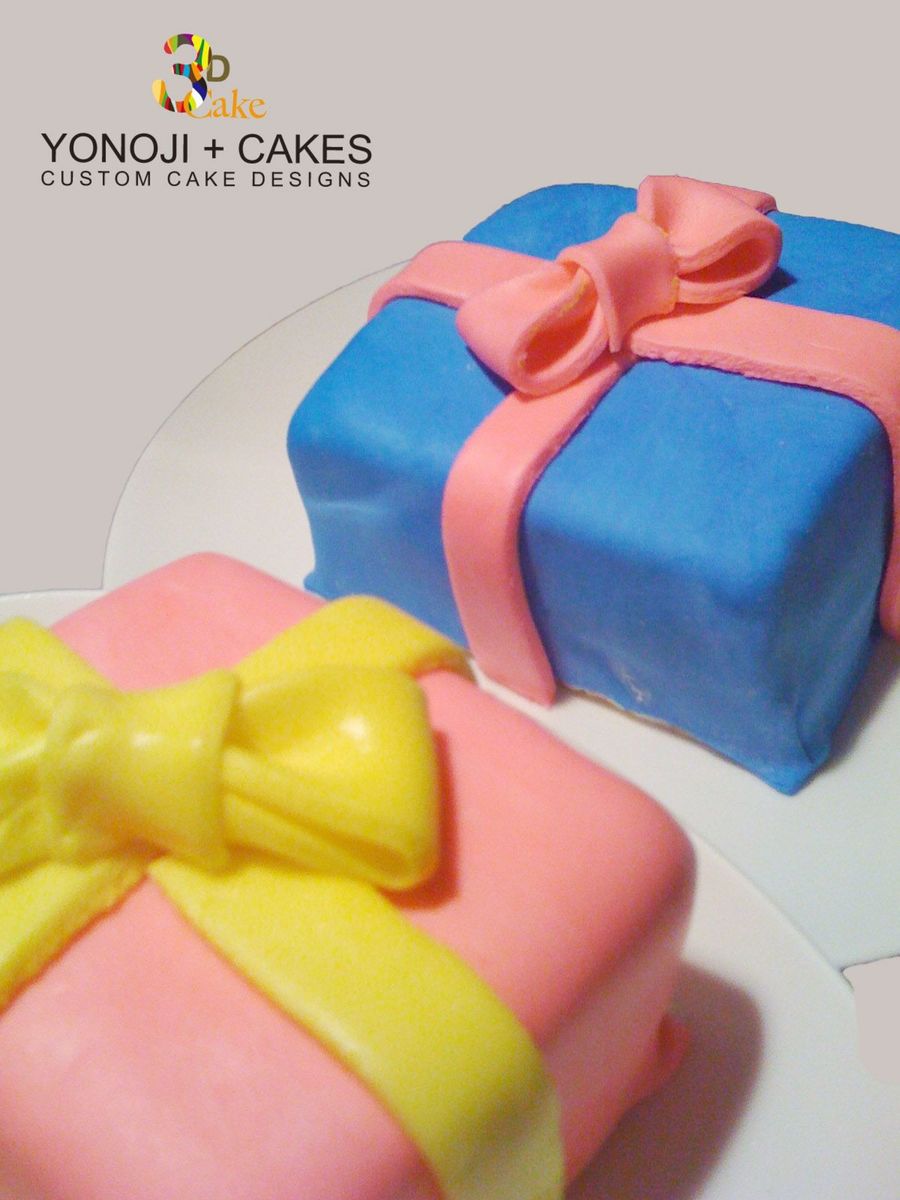 Small Box Cake - CakeCentral.com
