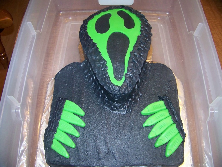 Scream Cake - CakeCentral.com