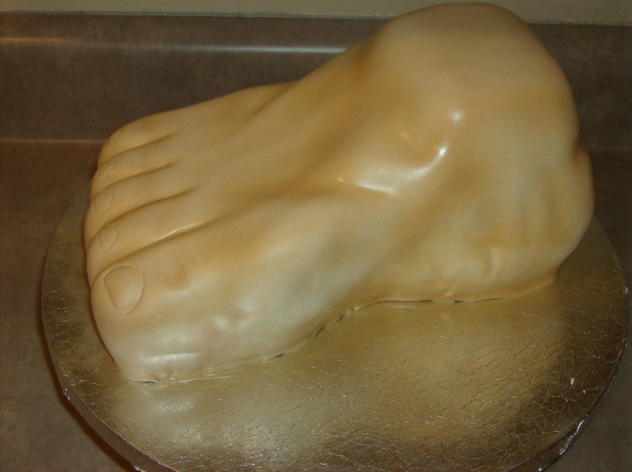 Nasty Foot Cake - CakeCentral.com