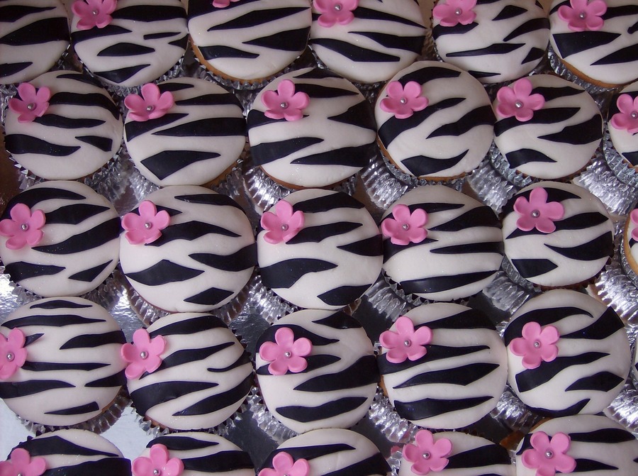 Zebra Cupcakes - CakeCentral.com