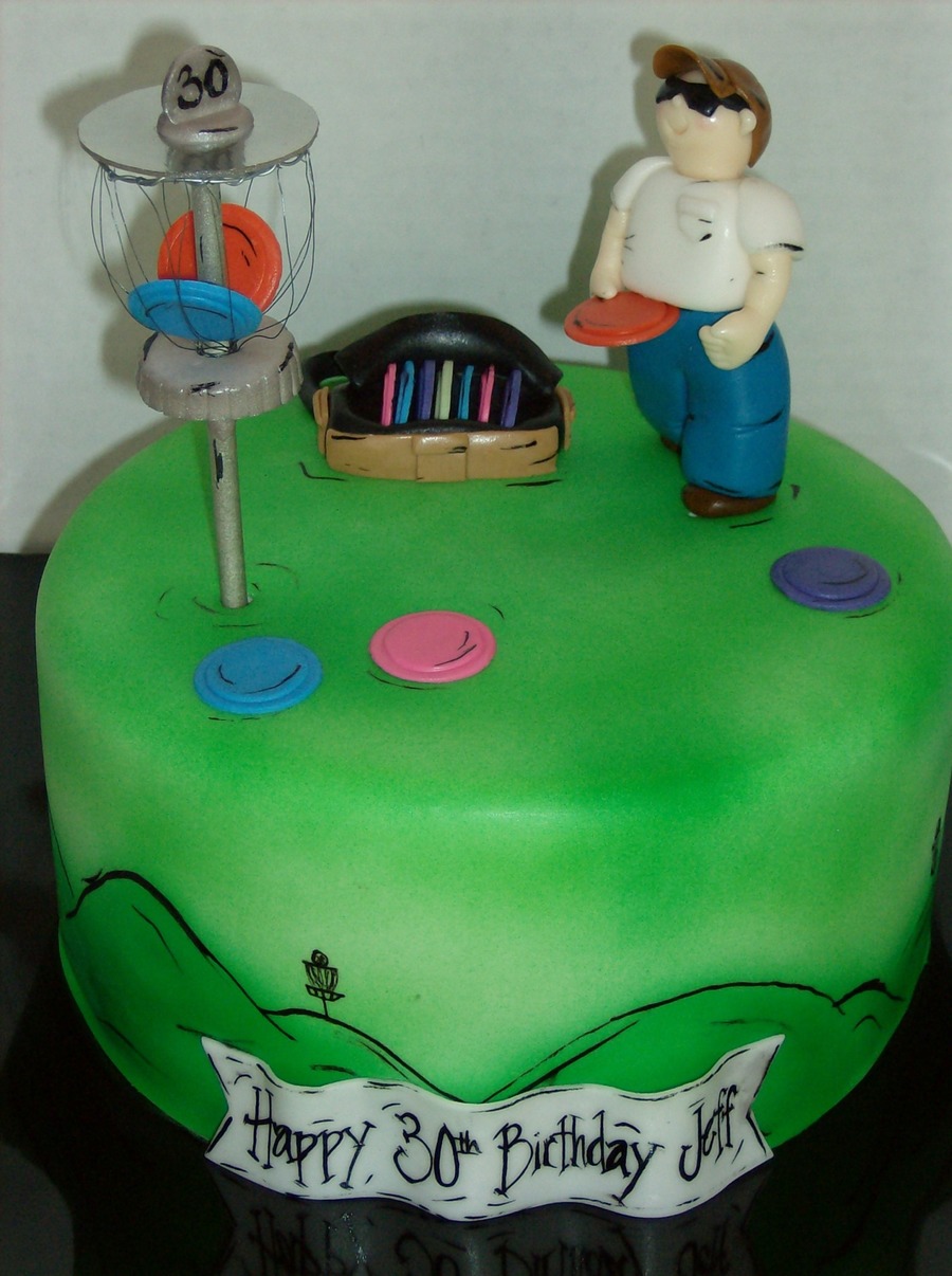 Disc Golf - CakeCentral.com