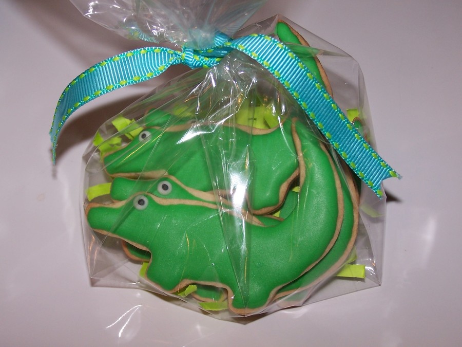 Gator Cookies! - CakeCentral.com