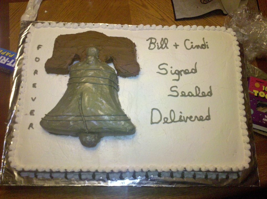 Post Office Groom's Cake - CakeCentral.com