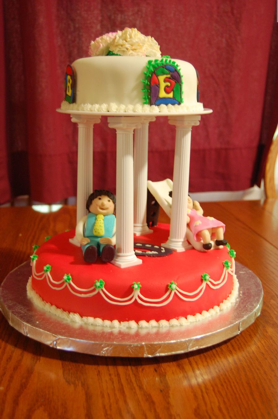 Kids Dedication Cake - CakeCentral.com